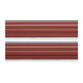 AT-500 - 7/16 inch - Vinyl Rail Recess Mat | Aluminum Roll-Up Mats ...