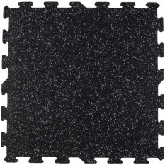 Quick-Lock - 3/8" X 24" X 24" Interlocking Gym Tile | Rubber Gym Tile ...